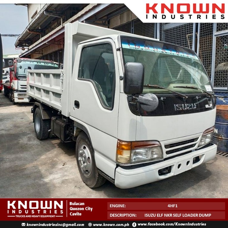 ISUZU ELF NKR SELF LOADER DUMP 4HF1, Special Vehicles, Heavy Vehicles ...