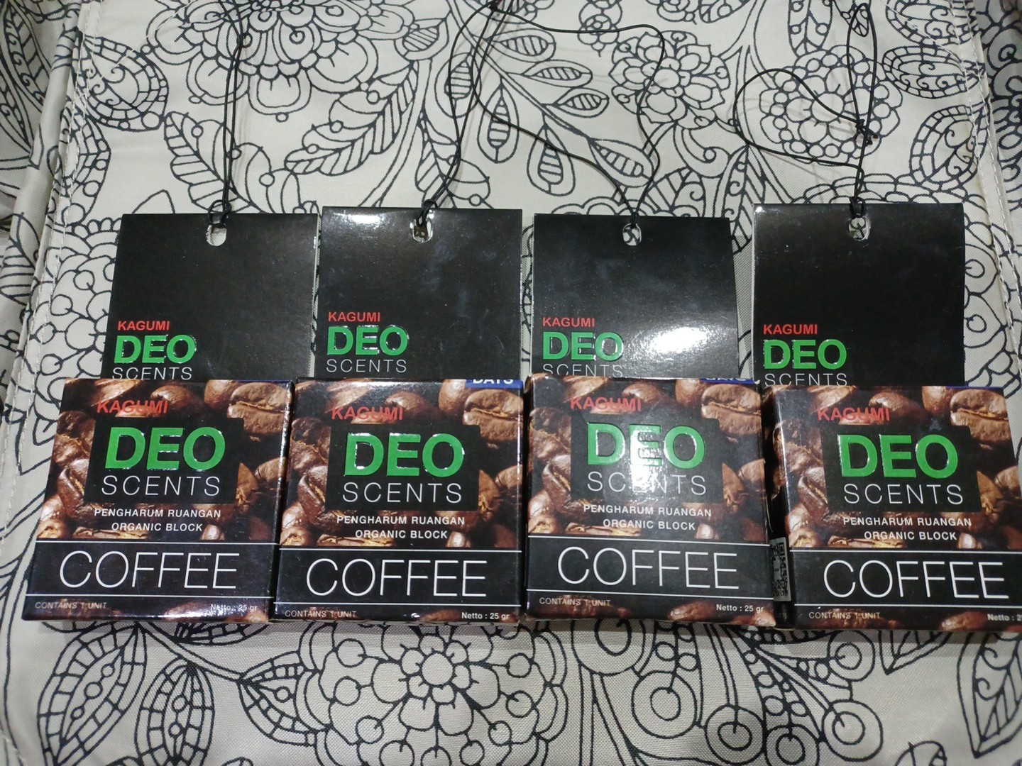 KAGUMI DEO SCENTS COFFEE CAR AIR REFRESHER, Everything Else on Carousell