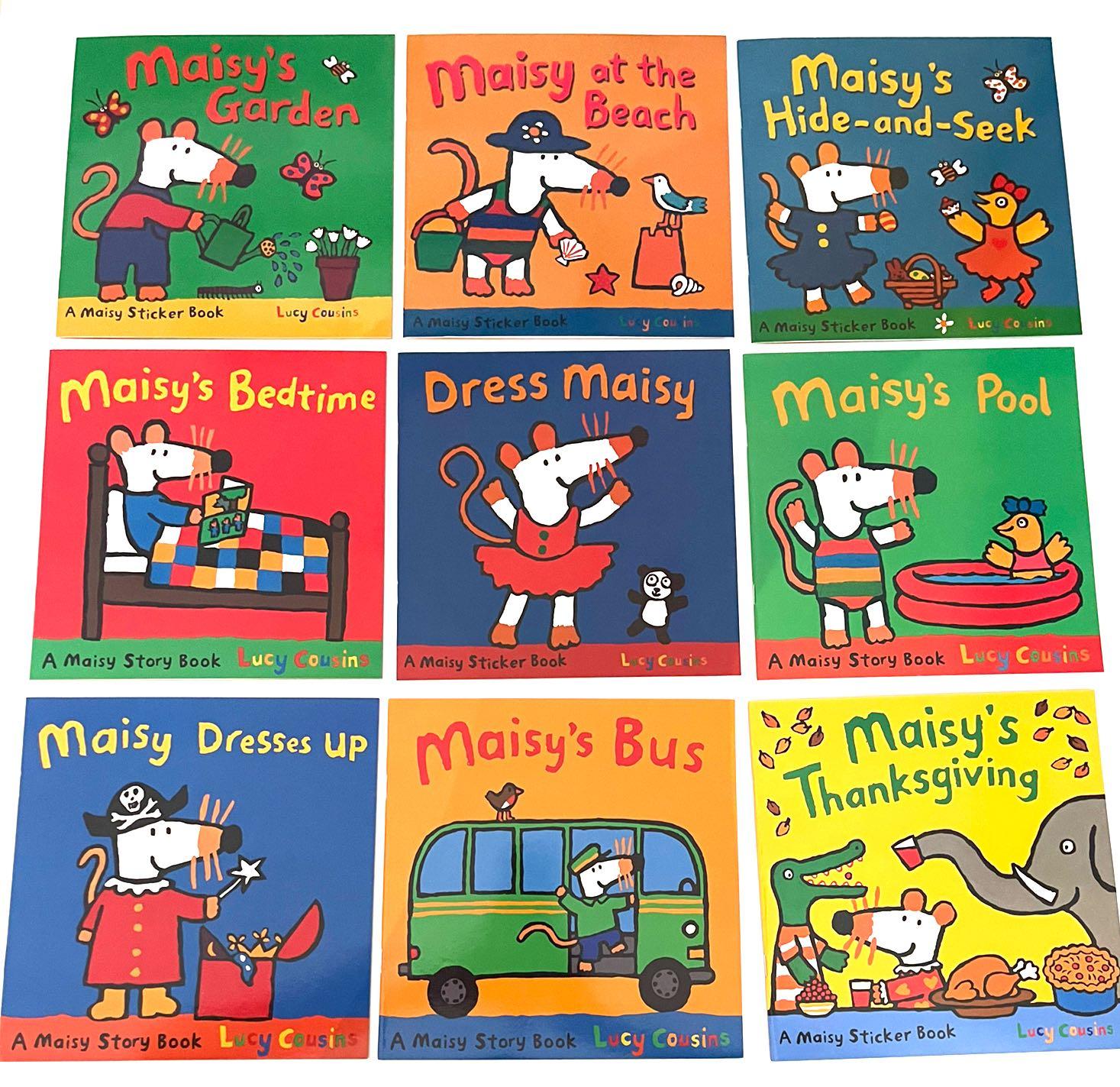 Maisy Sticker and Story Books Set (20 Books), Hobbies & Toys, Books ...