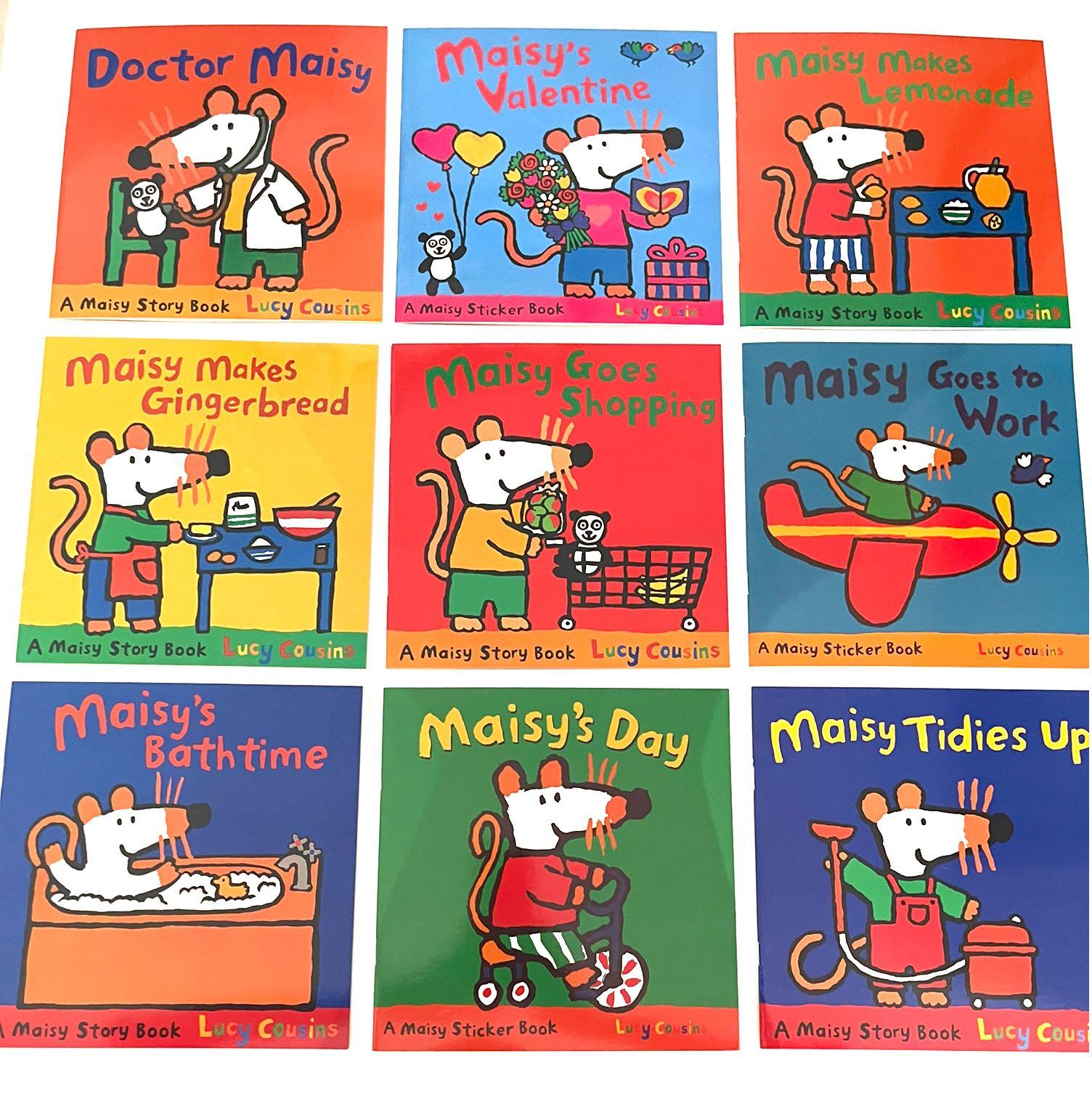 Maisy Sticker and Story Books Set (20 Books), Hobbies & Toys, Books ...