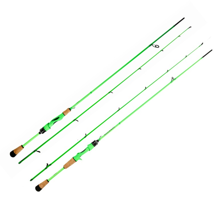 Meisha Green Light game Rod, Sports Equipment, Fishing on Carousell