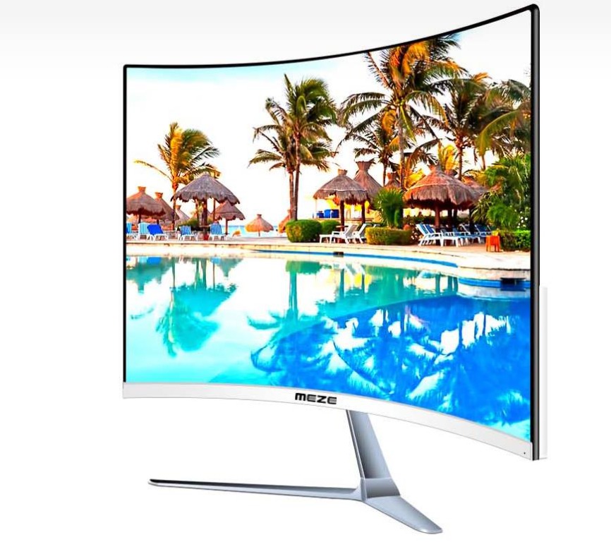 (MEZE) 24INCH CURVE MONITOR, Computers & Tech, Parts & Accessories ...