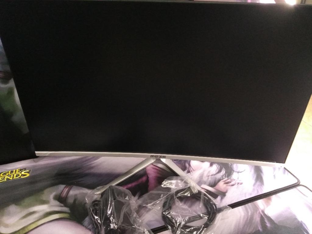 (MEZE) 24INCH CURVE MONITOR, Computers & Tech, Parts & Accessories ...