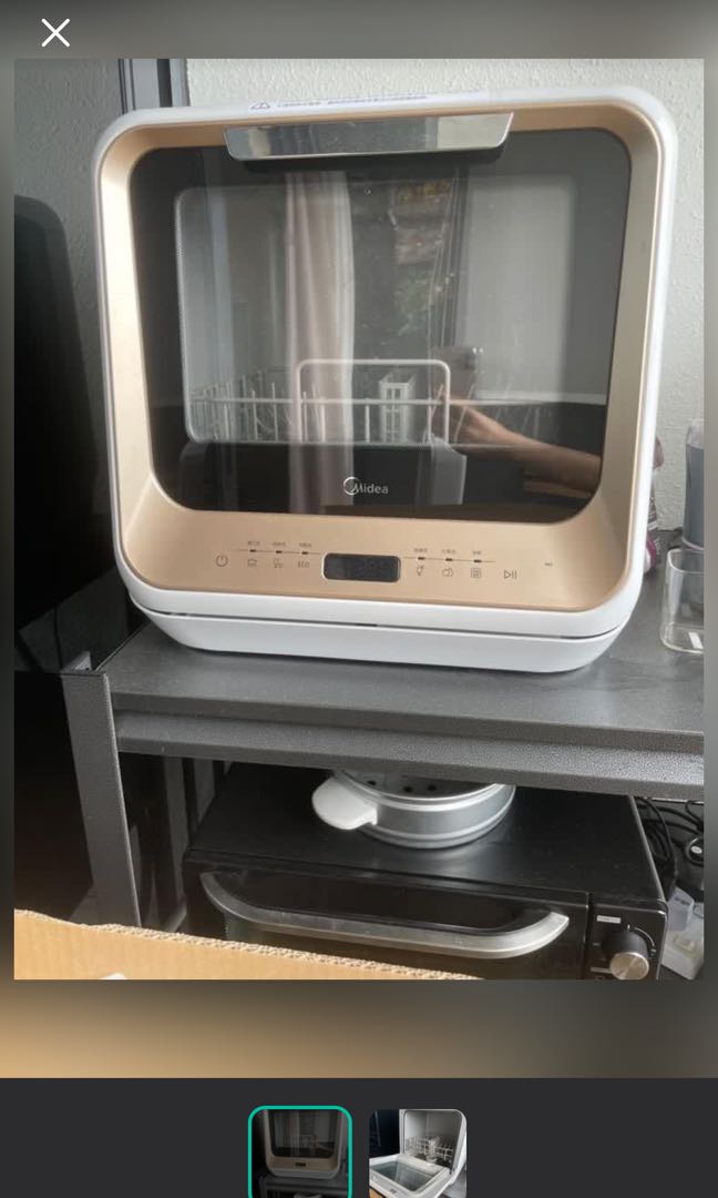 Midea table top dishwasher, TV & Home Appliances, Kitchen Appliances ...