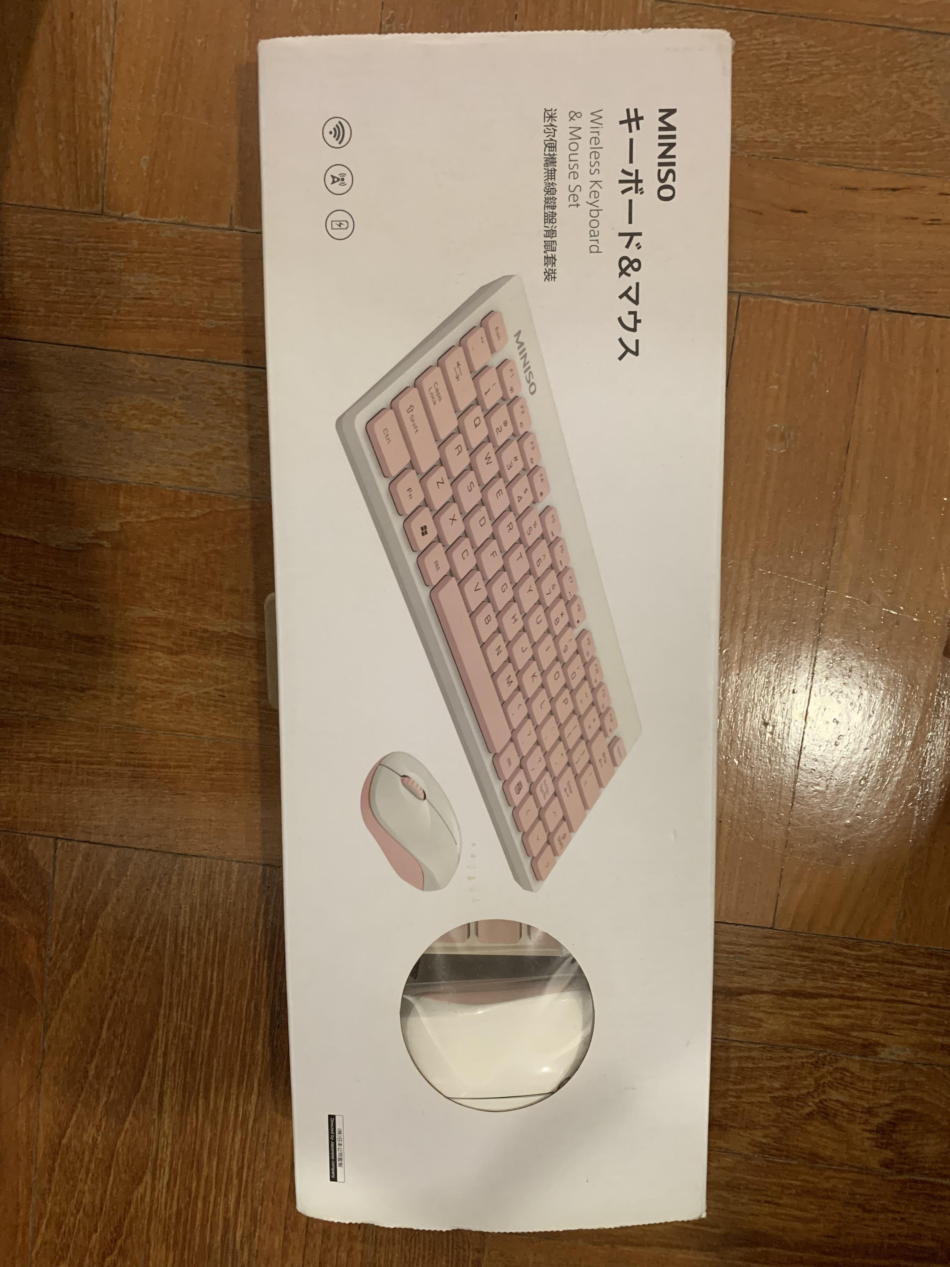 MINISO Wireless Keyboard & Mouse Set (USB) , Computers & Tech, Parts & Accessories, Computer ...