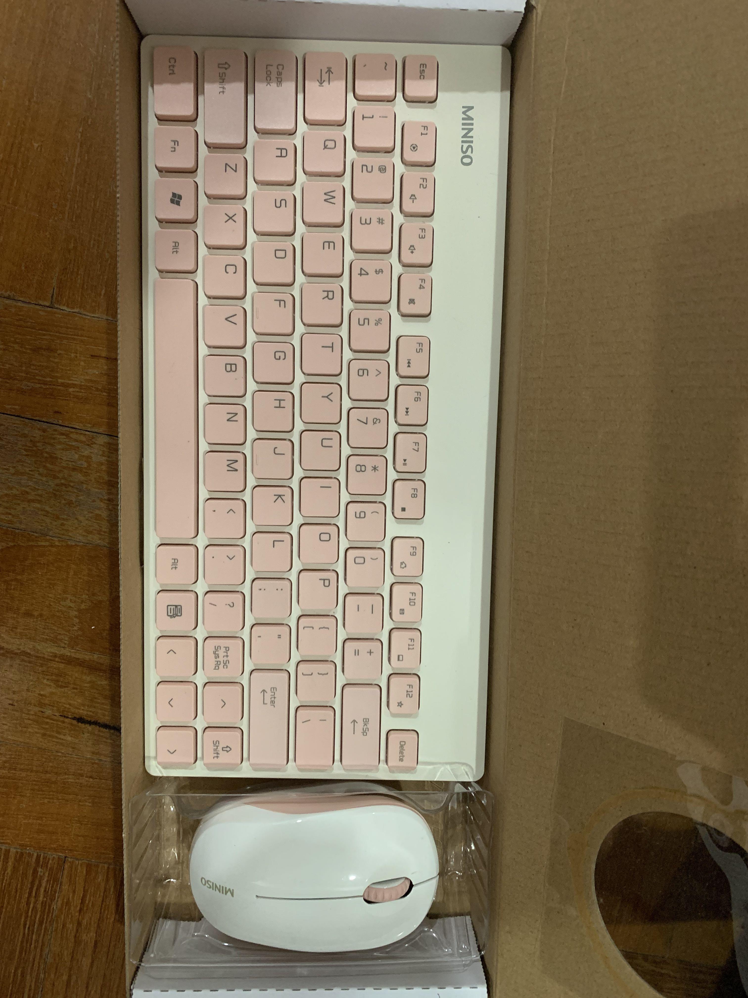 MINISO Wireless Keyboard & Mouse Set (USB) , Computers & Tech, Parts & Accessories, Computer ...