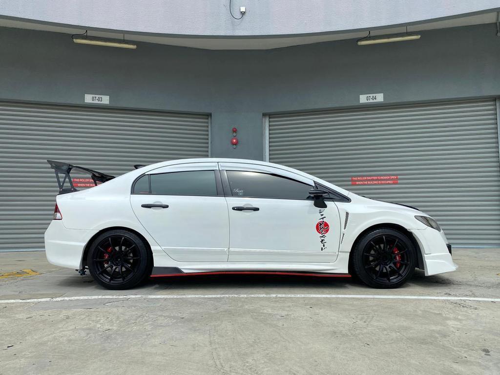 Modded Honda Civic 1.8a Car Rental, Cars, Car Rental on Carousell