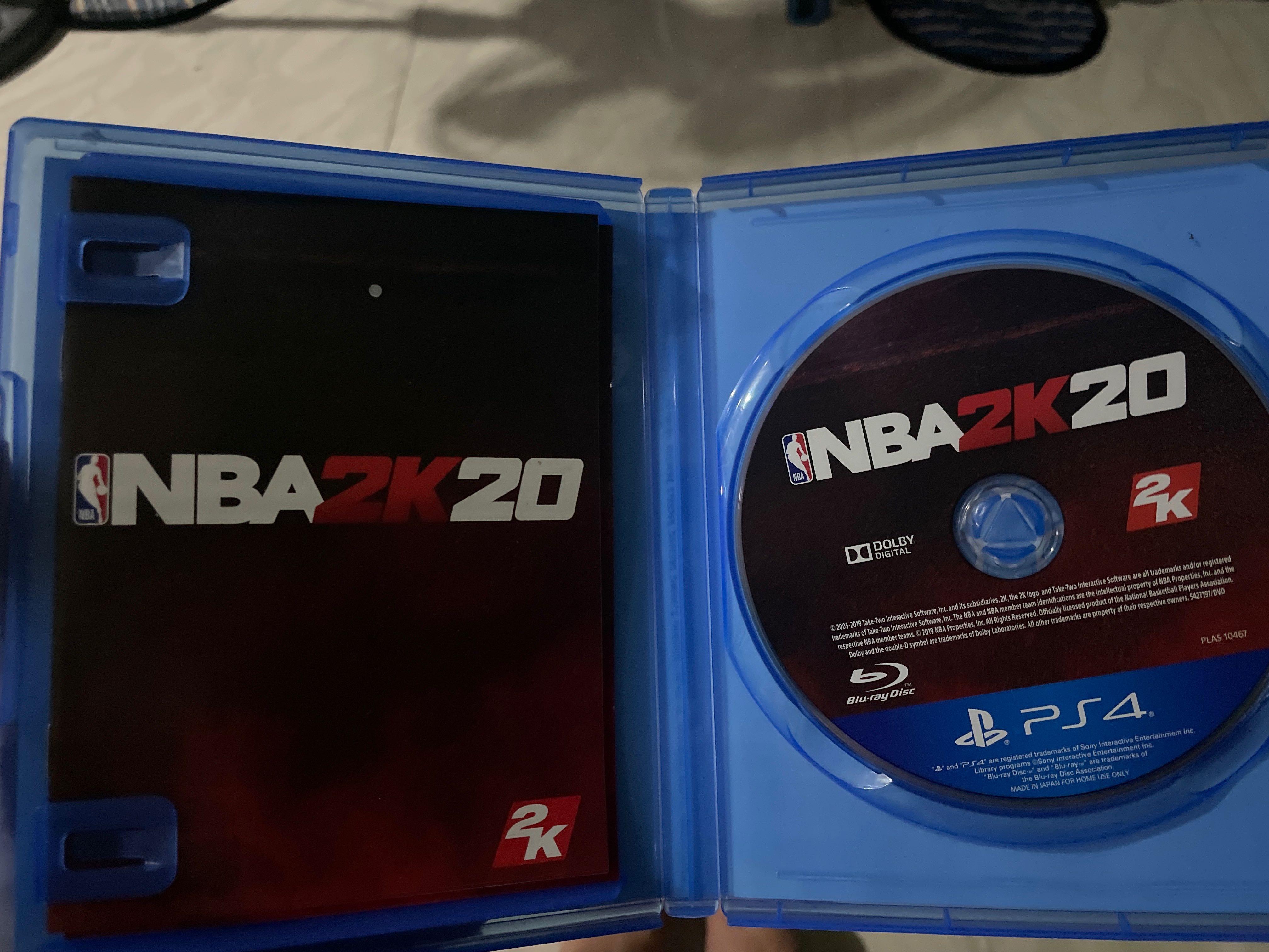 NBA 2k20 - Ps4, Video Gaming, Video Games, PlayStation on Carousell