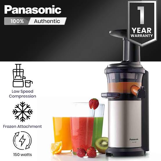Panasonic Slow Juicer for Fresh and Frozen, TV & Home Appliances ...