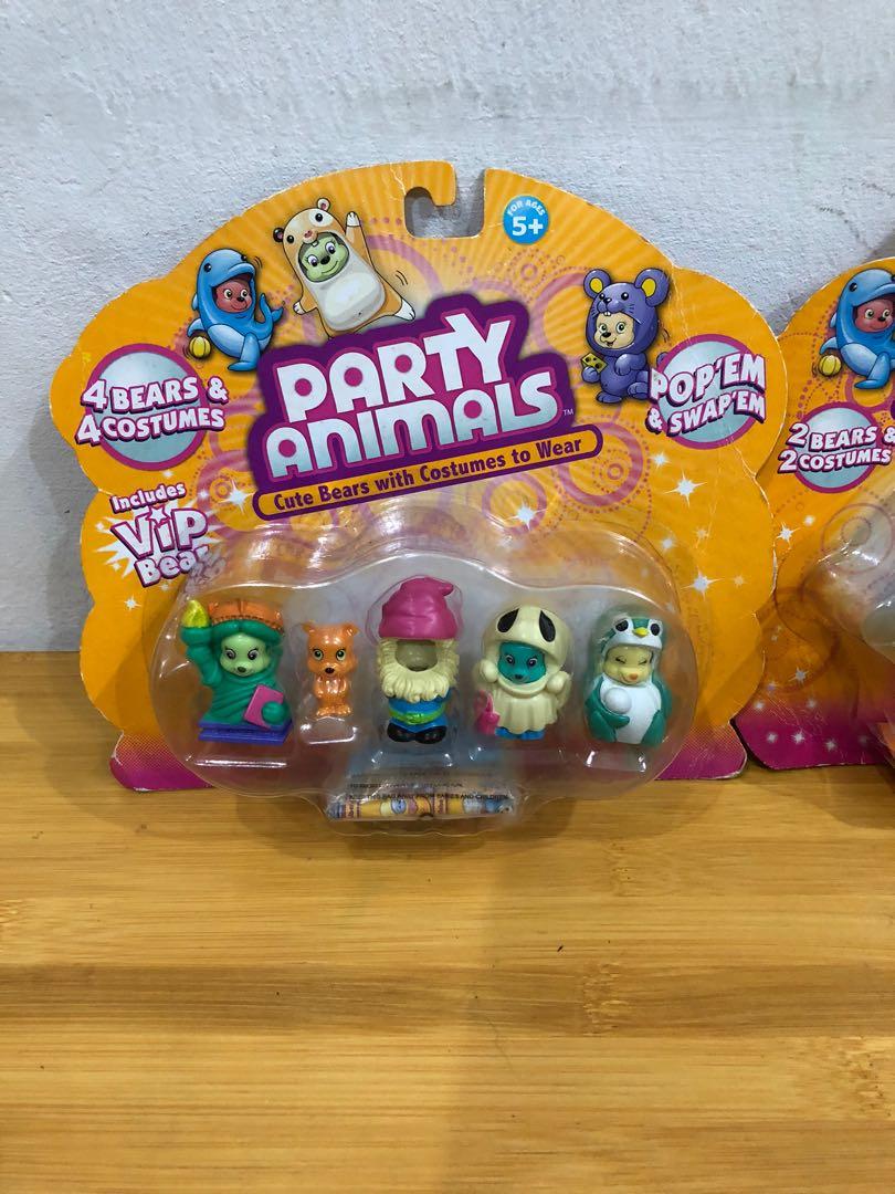 Party animals cute bears costumes to wear, Hobbies & Toys, Collectibles ...