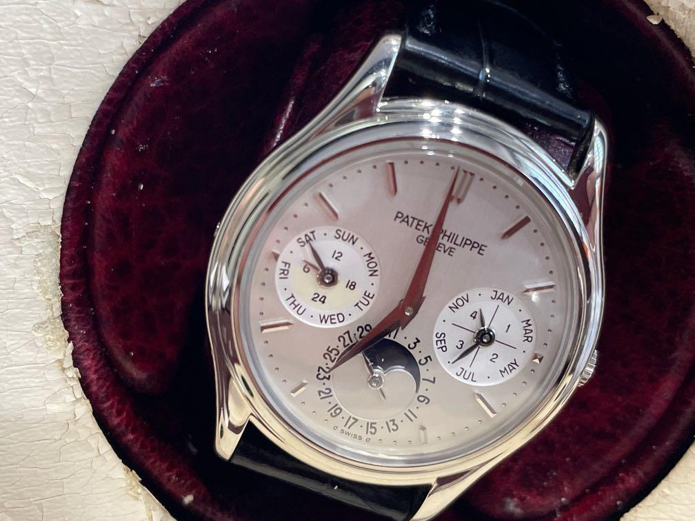 Patek Philippe 3940G White Gold mint full set Box/Paper, Luxury ...