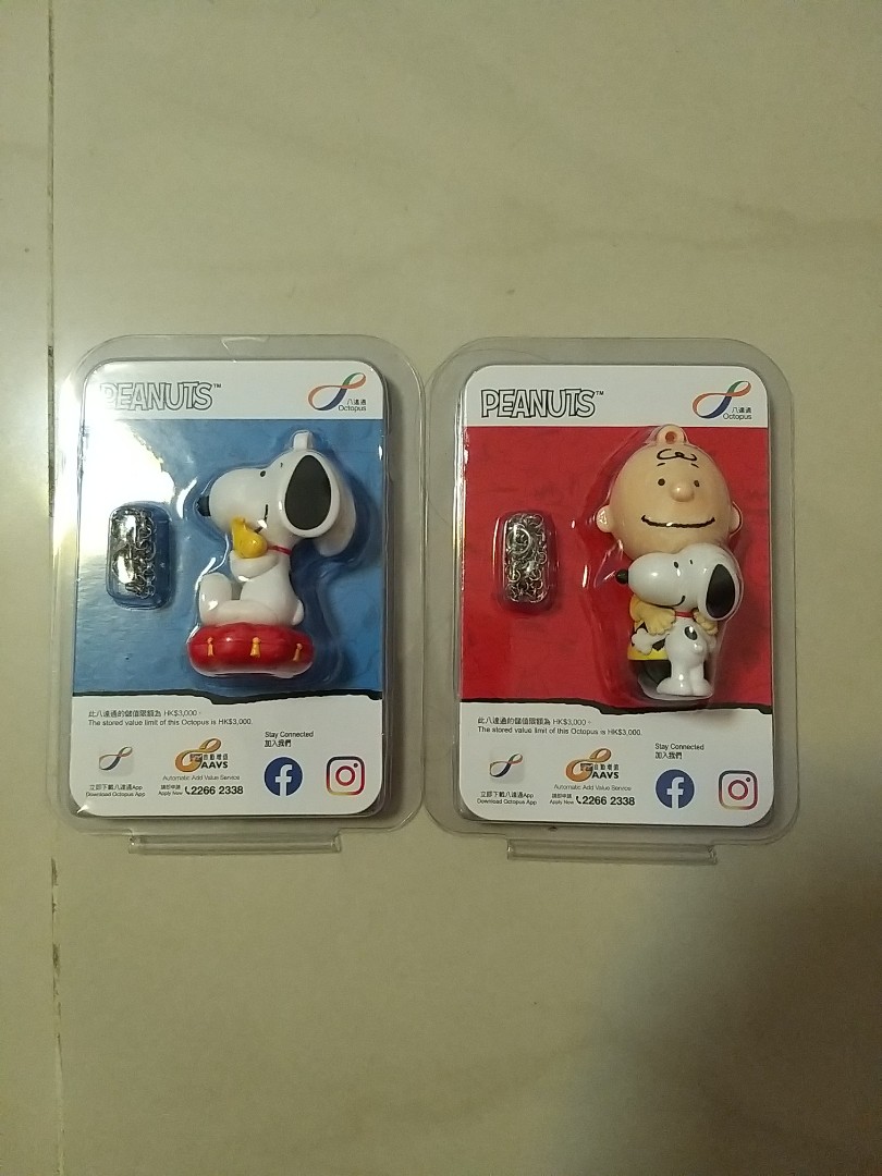 Peanuts 花生漫畫 Snoopy 史路比 x Octopus 八達通, 興趣及遊戲, 旅行, 旅遊 - 旅行必需品及用品 - Carousell