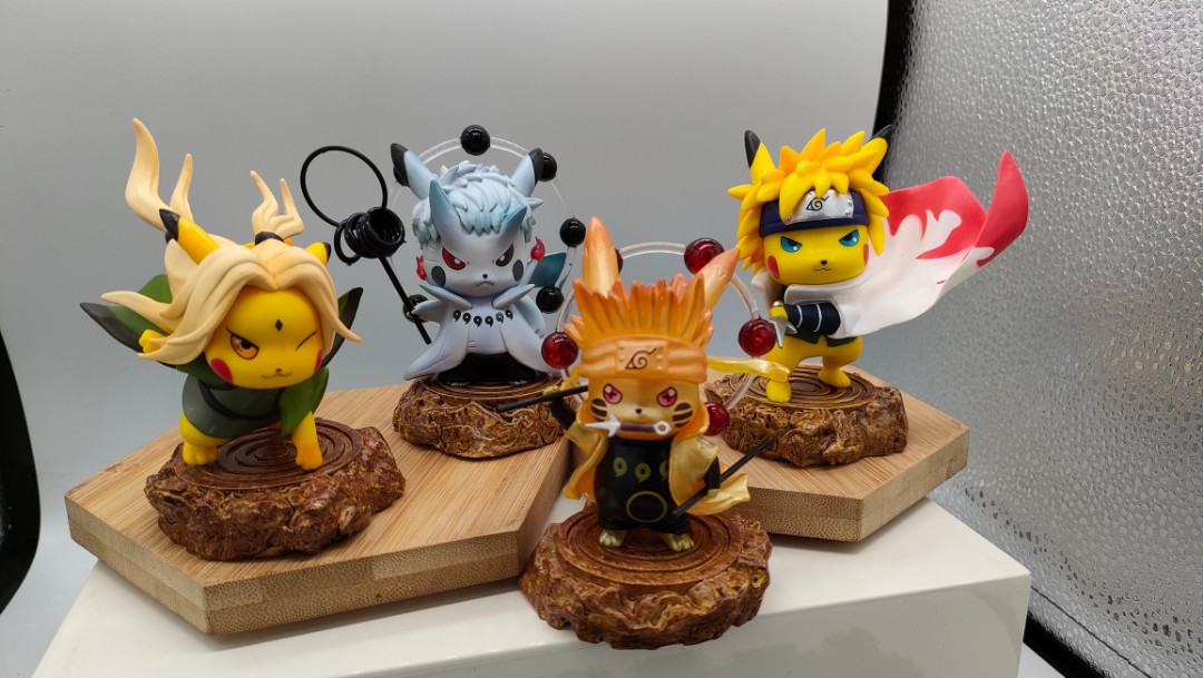 Pikachu cosplay Tsunade Obito, Hobbies & Toys, Toys & Games on Carousell