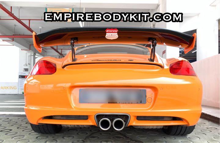 Porsche Cayman 987 GT4 Style GT Wing, Car Accessories, Accessories on ...
