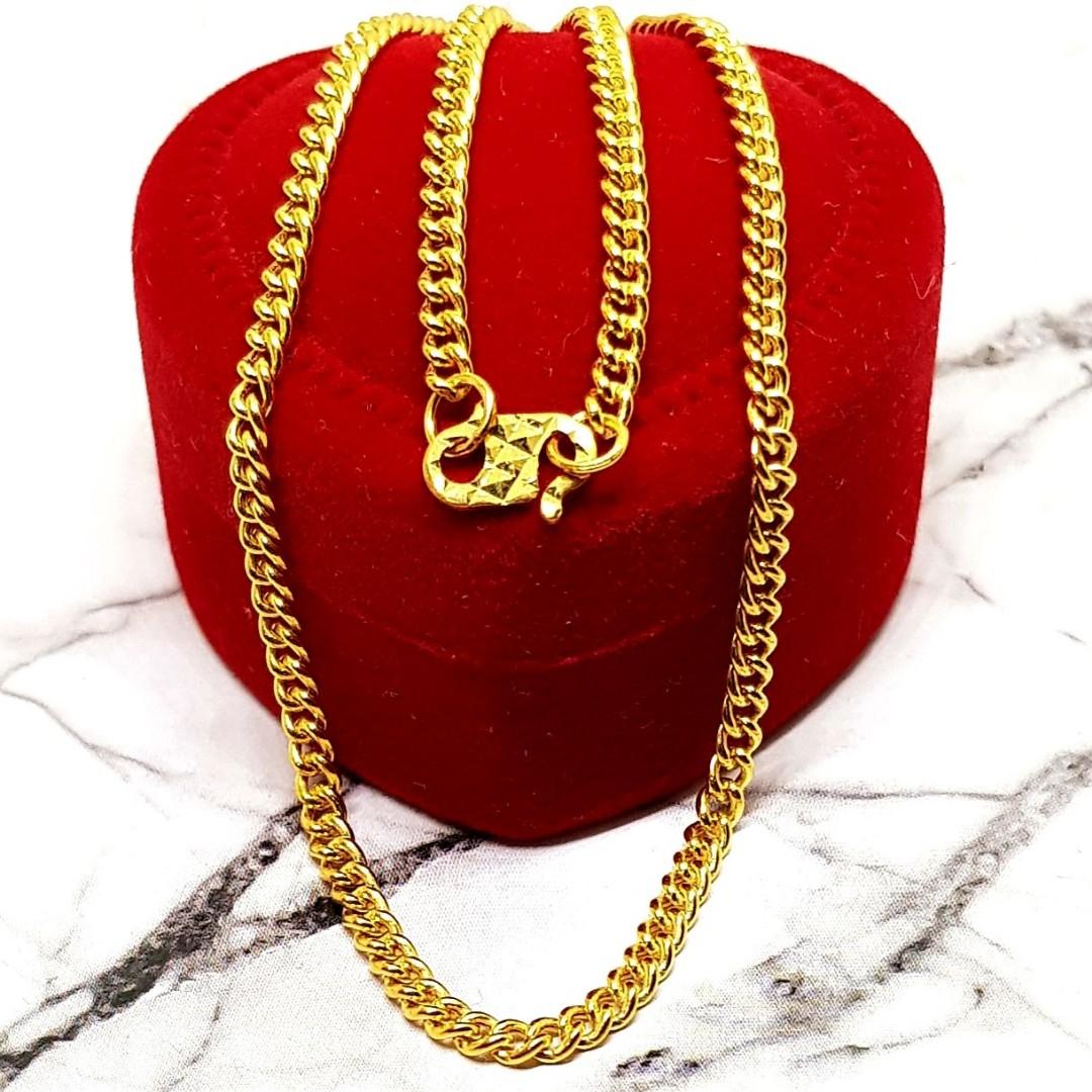 Rantai Emas 916 Original, Women's Fashion, Jewelry & Organisers ...