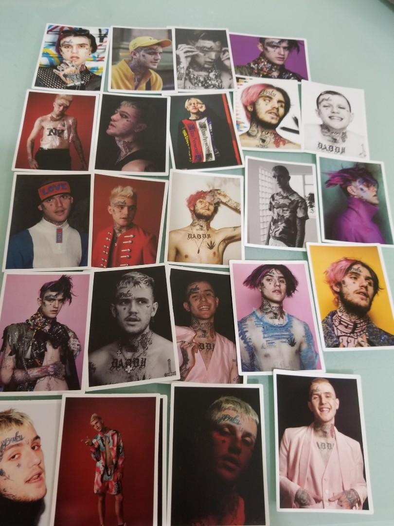Rapper Lil Peep ~ 24 Waterproof Stickers 音樂樂器 And 配件 Cds Dvds