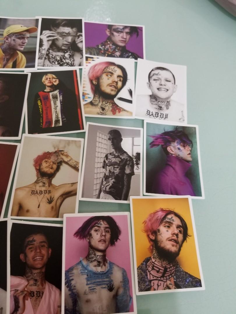 Rapper Lil Peep ~ 24 Waterproof Stickers 音樂樂器 And 配件 Cds Dvds
