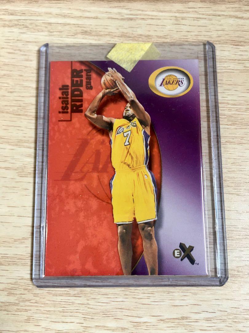 Rare! Lakers Isaiah Rider EX Essential Credentials Now nba card ...