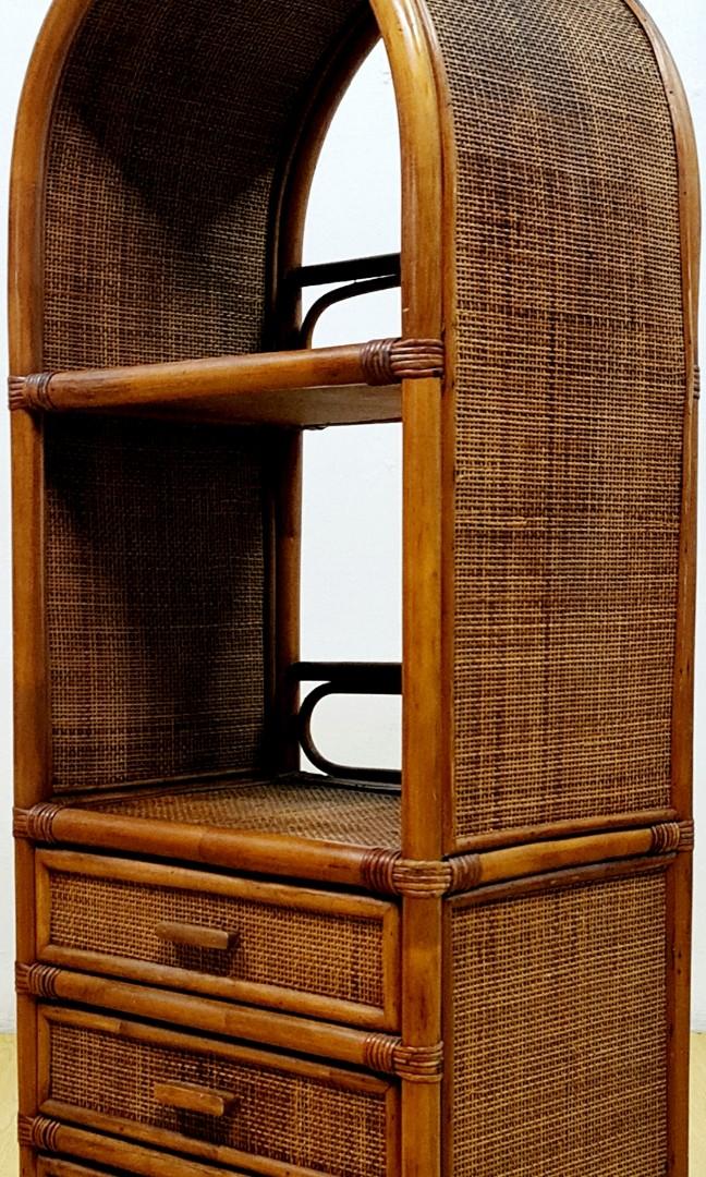 Rattan Display Cabinet, Furniture & Home Living, Furniture, Shelves ...