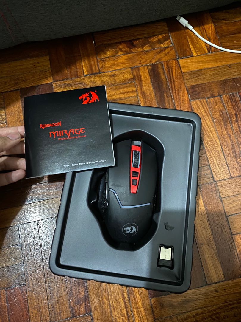 Red Dragon Mirage Wireless Gaming Mouse, Computers & Tech, Parts ...