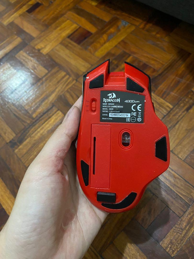 Red Dragon Mirage Wireless Gaming Mouse, Computers & Tech, Parts ...