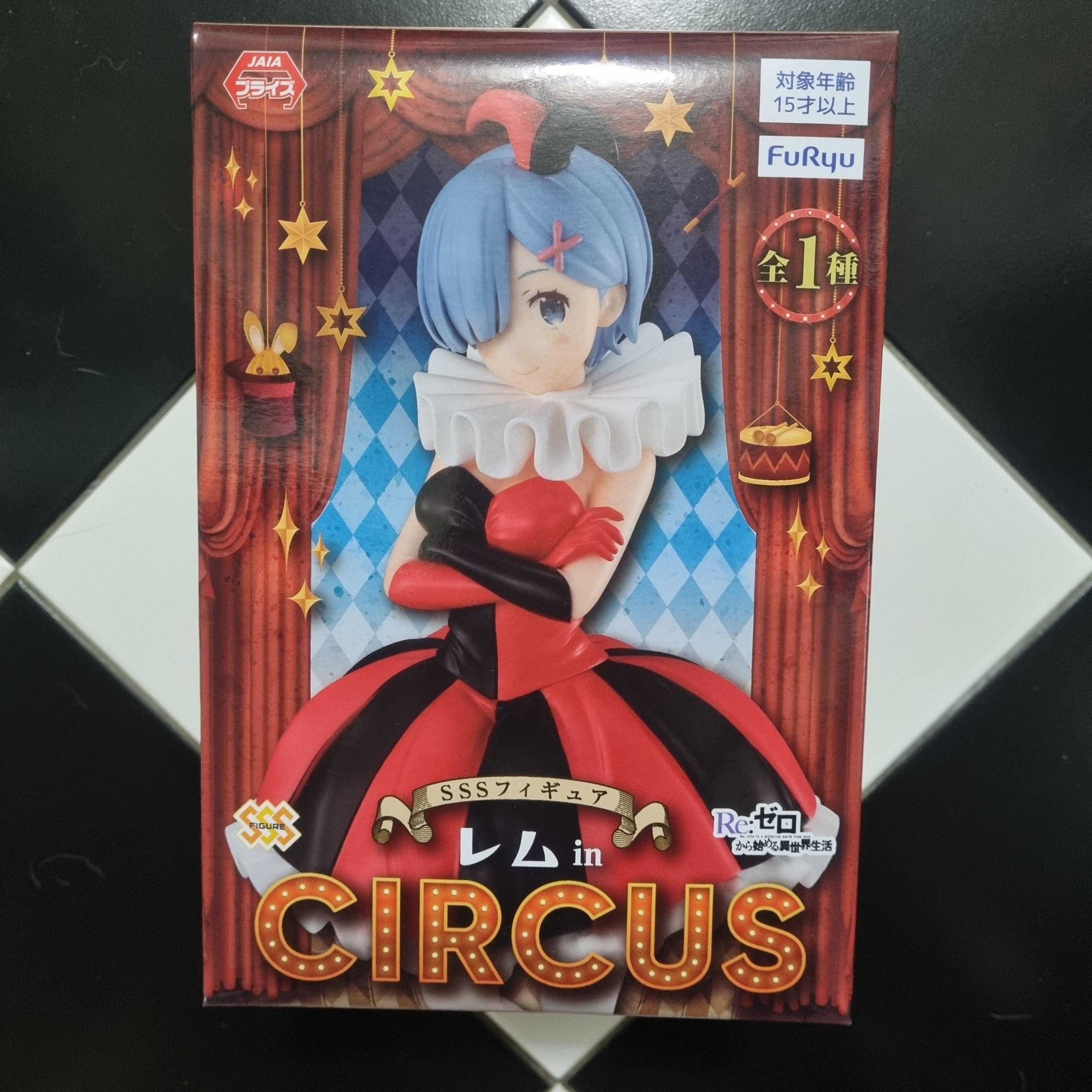 Re:Zero SSS Rem/Ram in Circus Set, Hobbies & Toys, Toys & Games on ...
