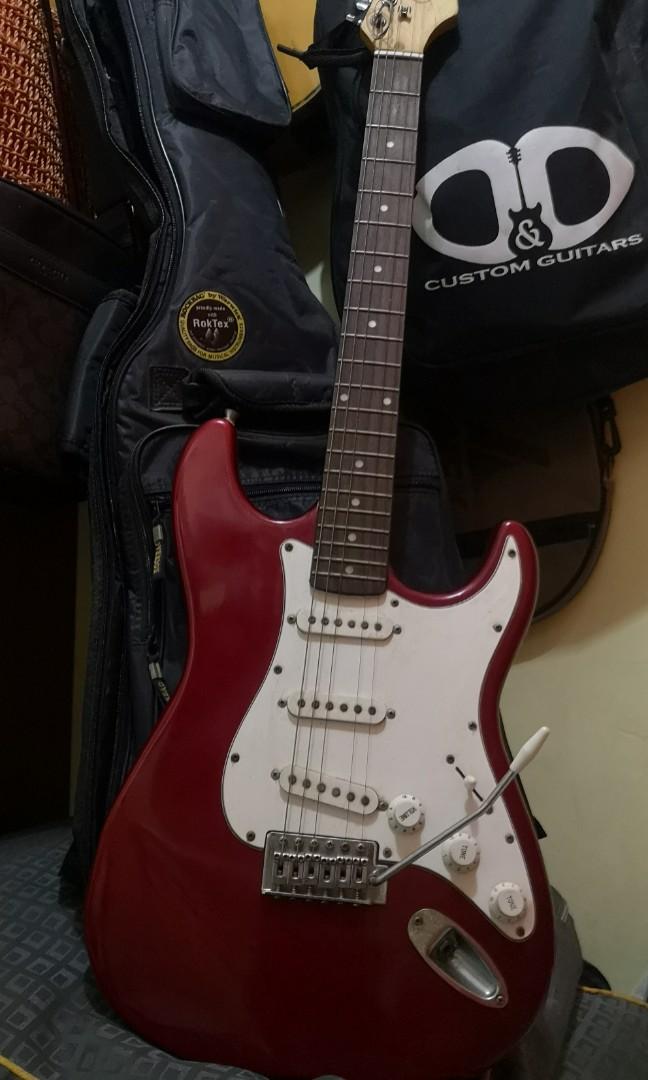 RJ Skycaster Electric Guitar, Hobbies & Toys, Music & Media, Musical ...