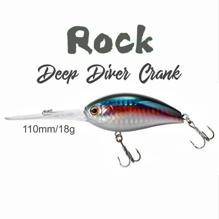 Rock deep diver Crank, Sports Equipment, Fishing on Carousell
