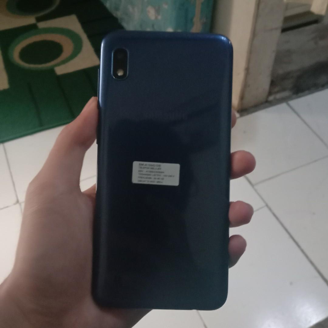 Samsung A10 Blue, Telepon Seluler & Tablet, Ponsel Android, Samsung di ...