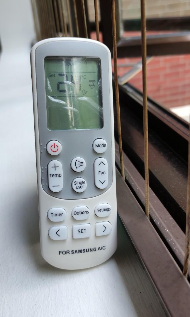 Samsung Aircon Remote control replacement, TV & Home Appliances, Air ...