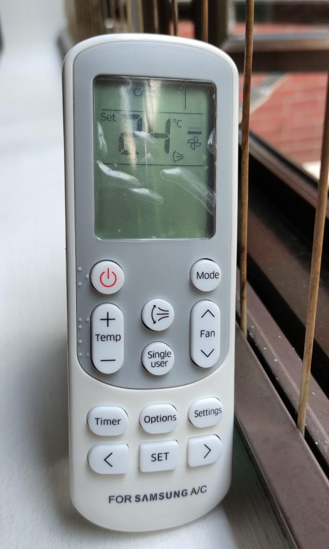 Samsung Aircon Remote control replacement, TV & Home Appliances, Air ...