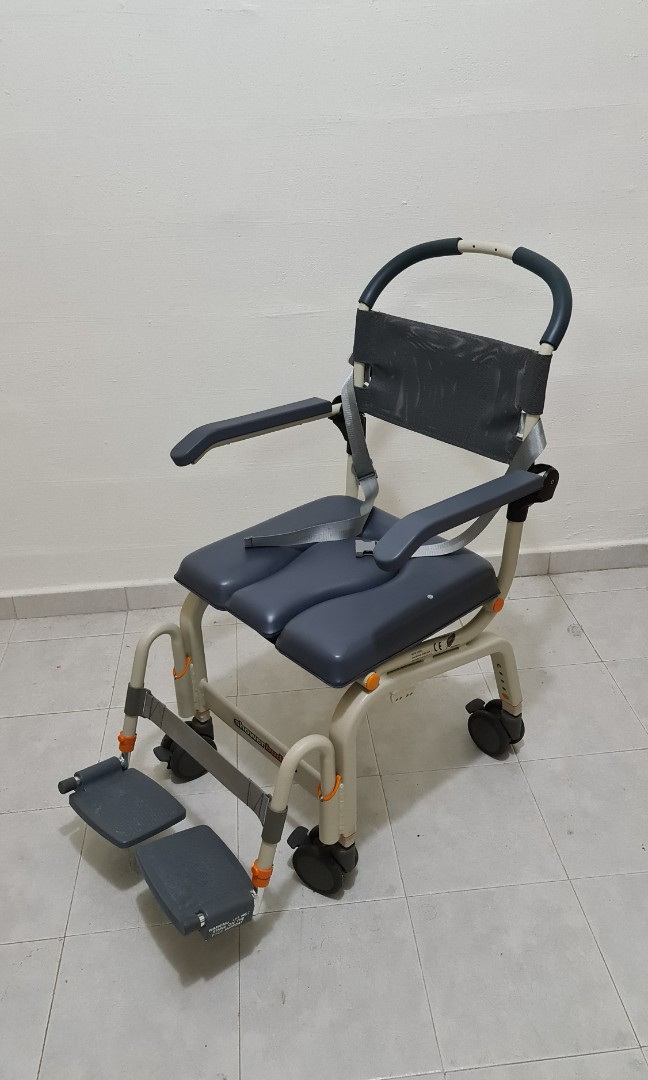 ShowerBuddy Roll-In Buddy Lite Commode, Health & Nutrition, Assistive ...