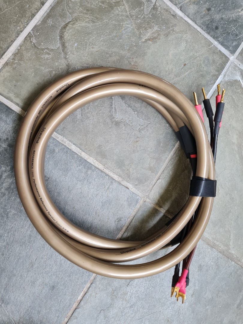 SILVERLINK Performance Speaker Cable, Audio, Other Audio Equipment on ...