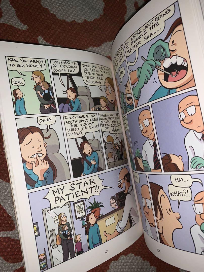 smile by raina telgemeier, Hobbies & Toys, Books & Magazines, Fiction ...