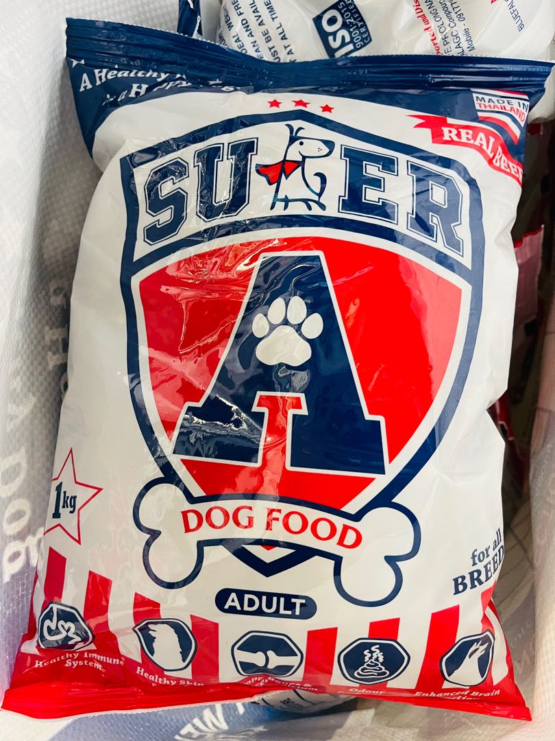 SUPER A Dog Adult Food 1kg, Pet Supplies, Pet Food on Carousell