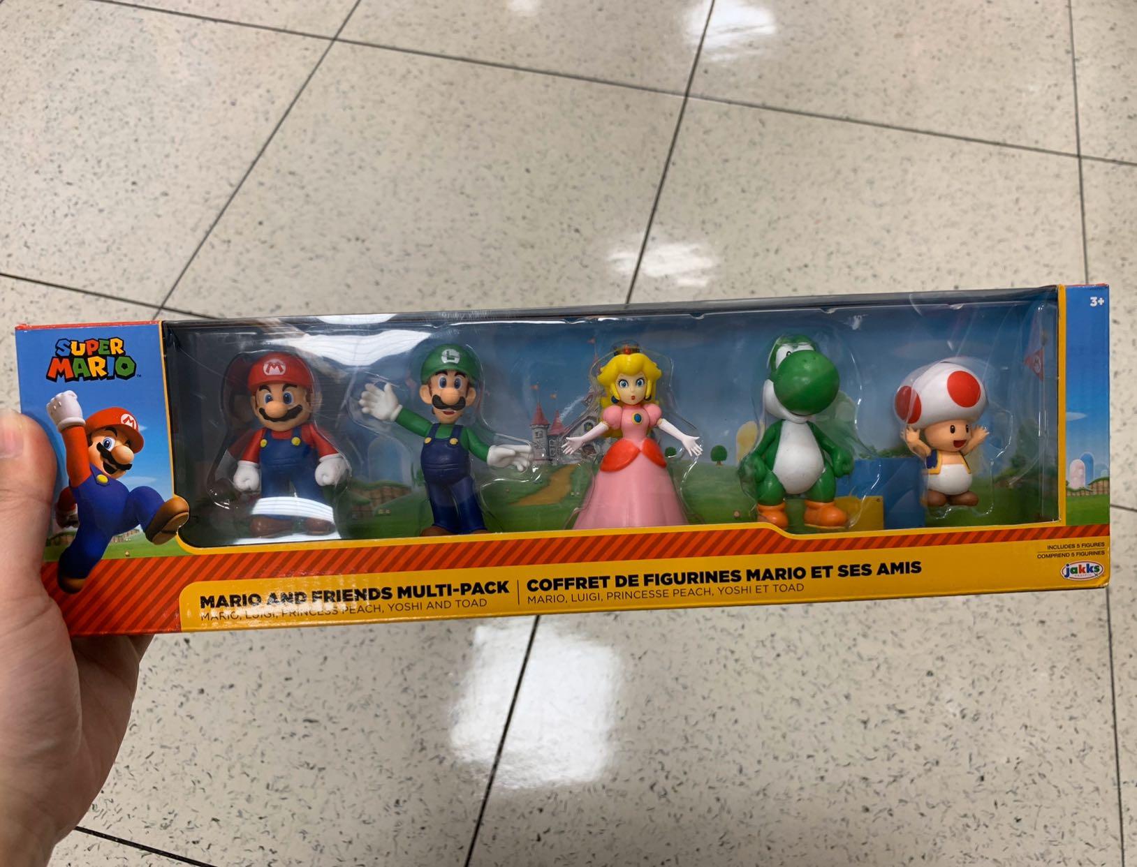 Super Mario Figure Set 超級瑪利歐 角色套裝, 興趣及遊戲, 玩具 & 遊戲類 - Carousell