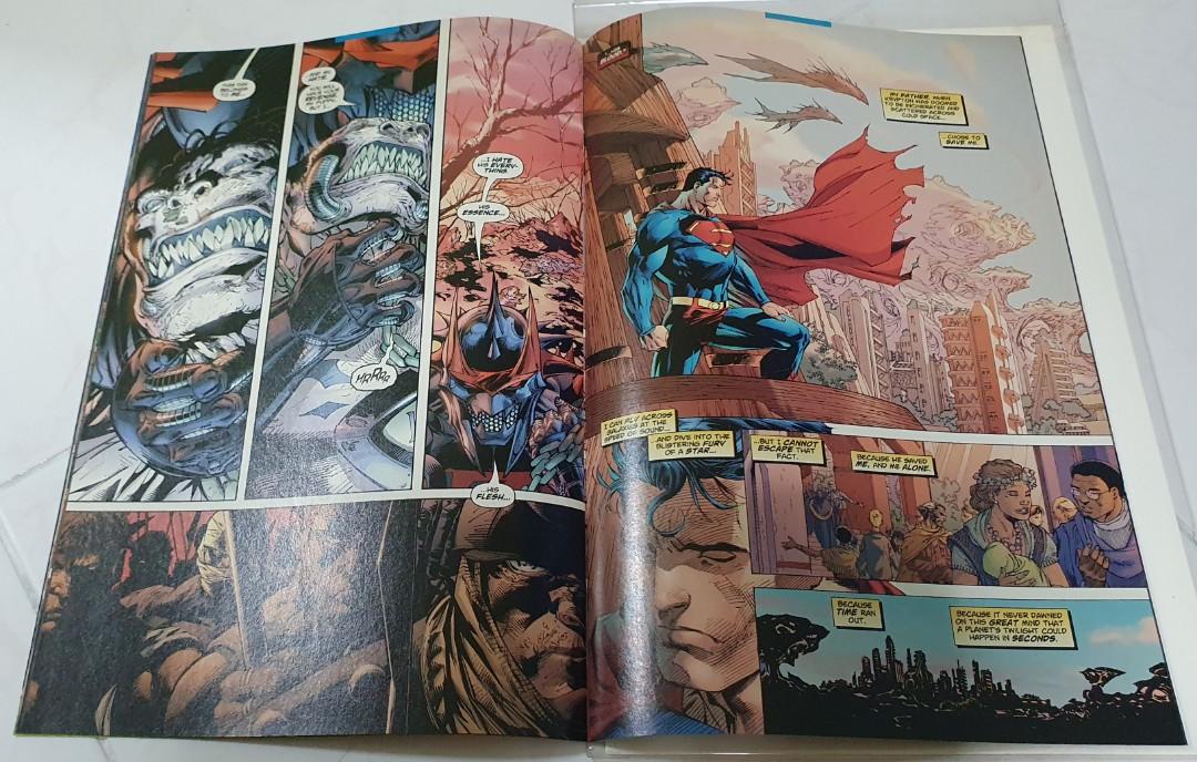 Superman #213 Jim Lee, Brian Azzarello, Kent Williams, Hobbies & Toys ...
