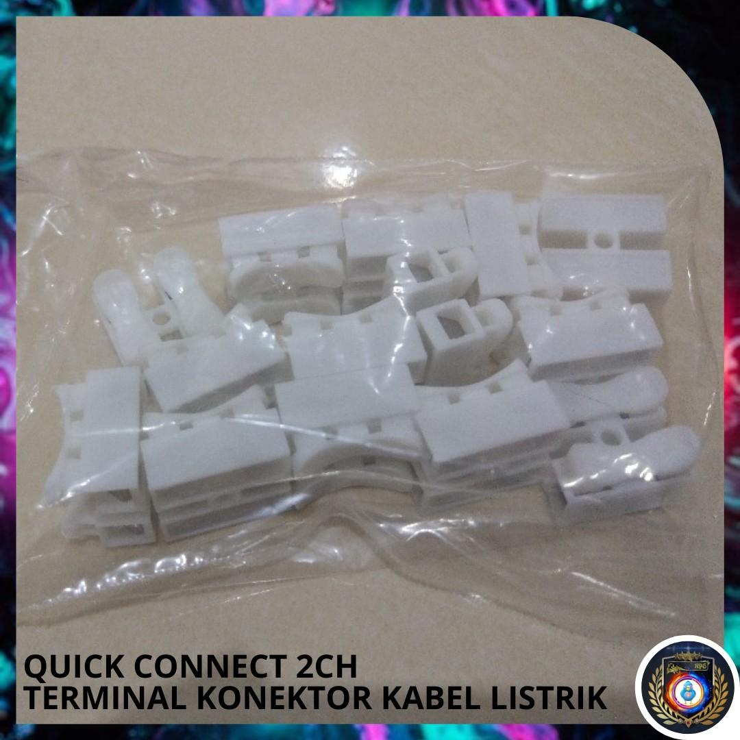 Terminal Konektor Kabel Listrik 2 Jalur, Elektronik, Lainnya di Carousell