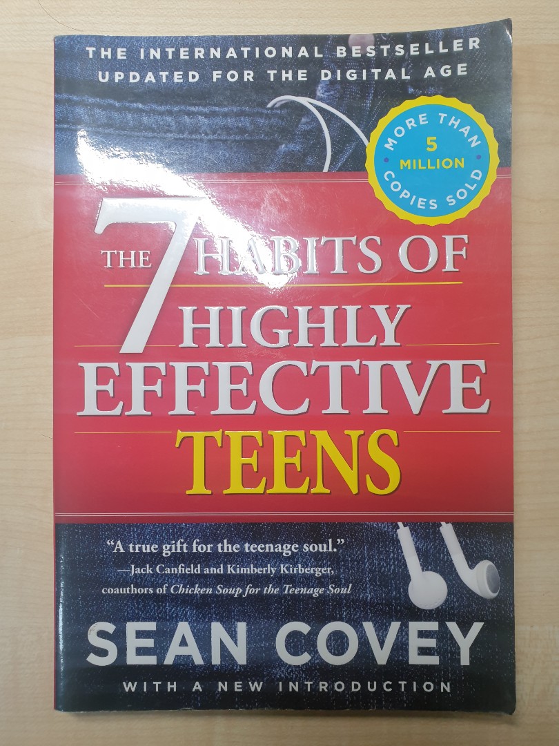 The 7 habits of highly effective teen self-help book, Hobbies & Toys ...