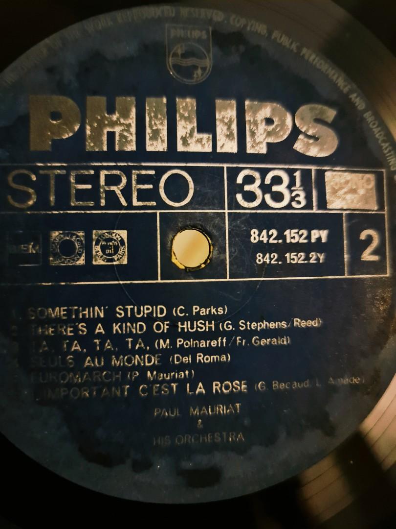 This Is My Song-Paul Mauriat and His Orchestra LP Vinyl Record Piring ...