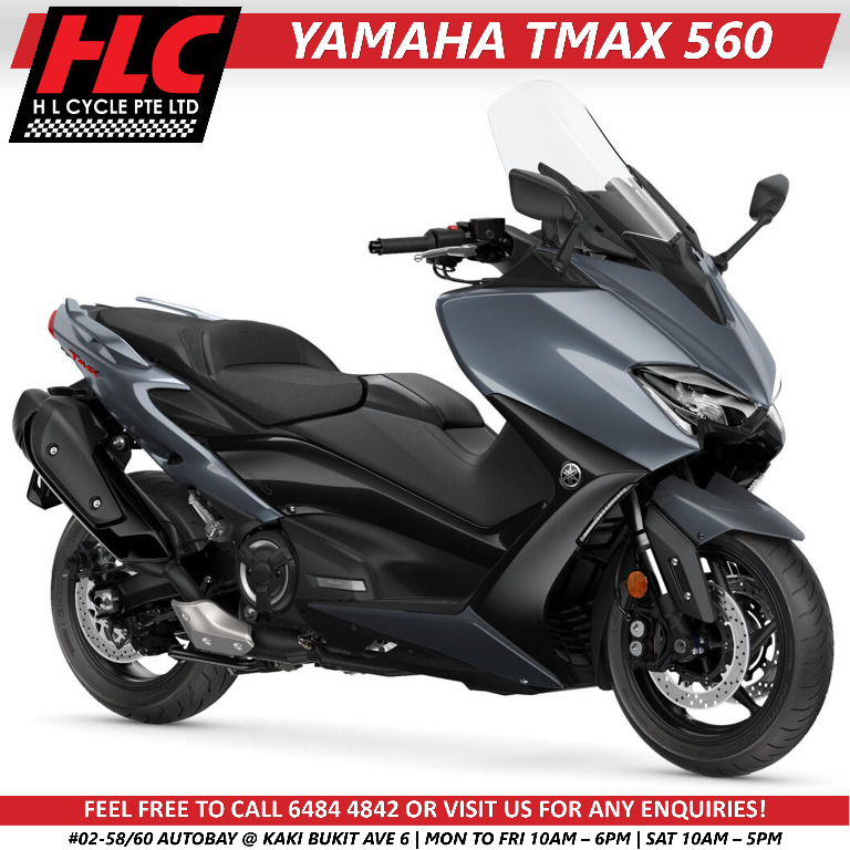TMAX 560 2021 POWER GREY, Motorcycles, Motorcycles for Sale, Class 2 on ...