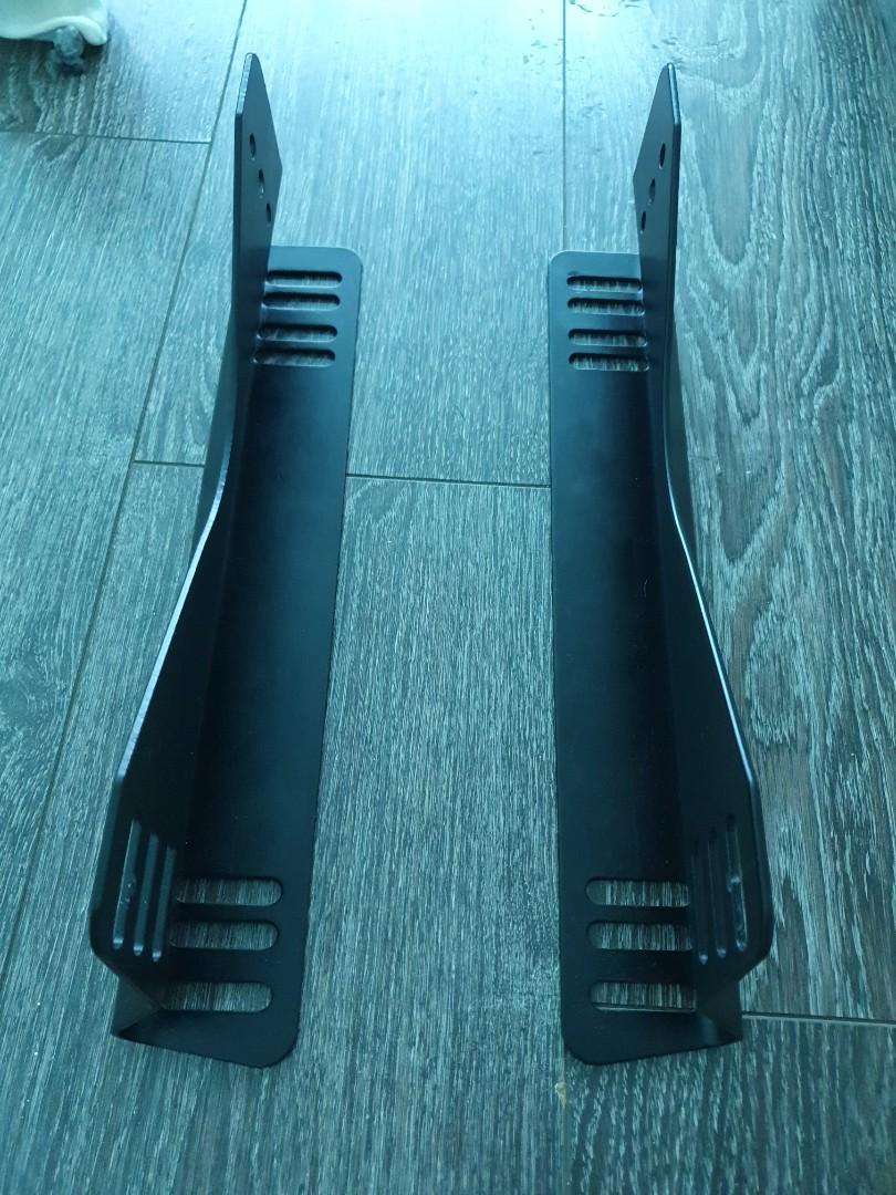 TrakRacer UNIVERSAL SEAT BRACKETS Seat Bracket x2, Car Accessories ...
