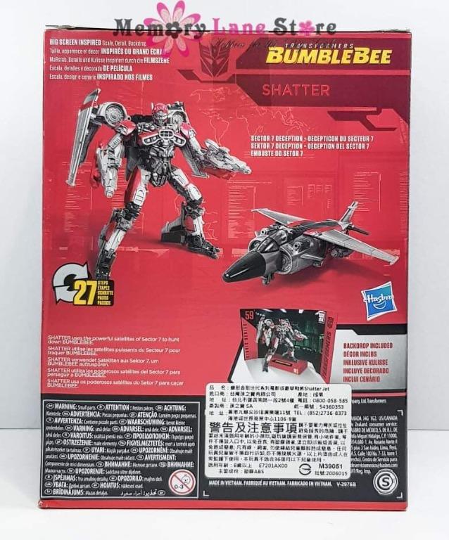 Transformers Studio Series 59 Shatter, Hobbies & Toys, Toys & Games on ...