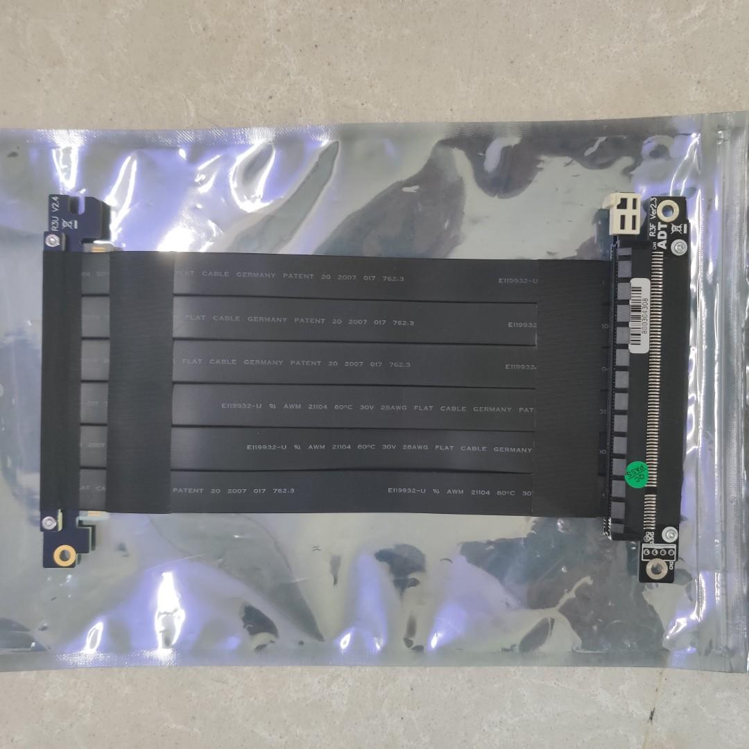 U1 Alla Mini ITX Case ( Same as K39) + ADT 18.5cm Riser Cable ...