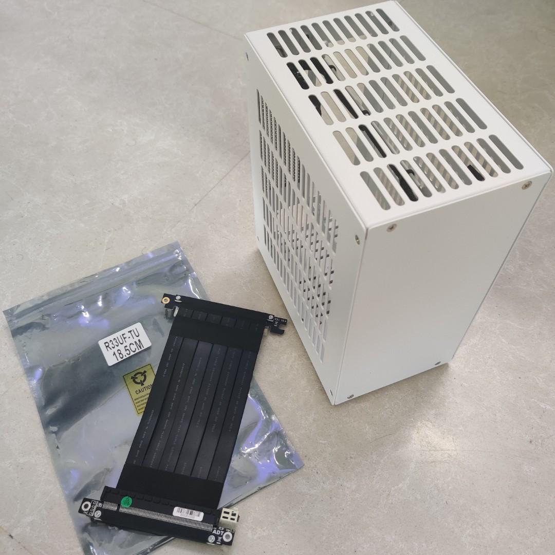 U1 Alla Mini ITX Case ( Same as K39) + ADT 18.5cm Riser Cable ...