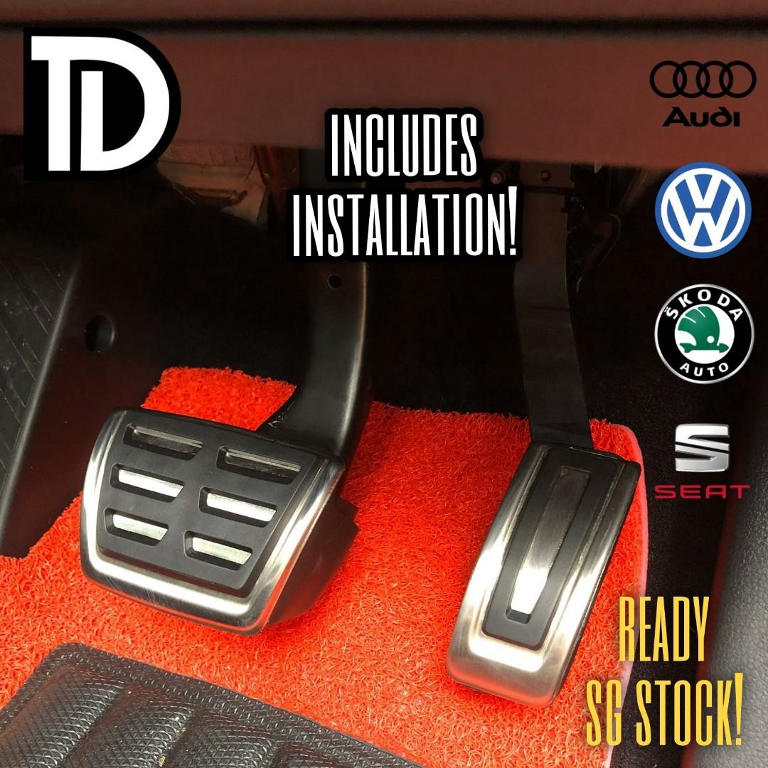 VAG Sports Pedals Volkswagen VW Pedals R GTI Pedals Audi S Line RS ...