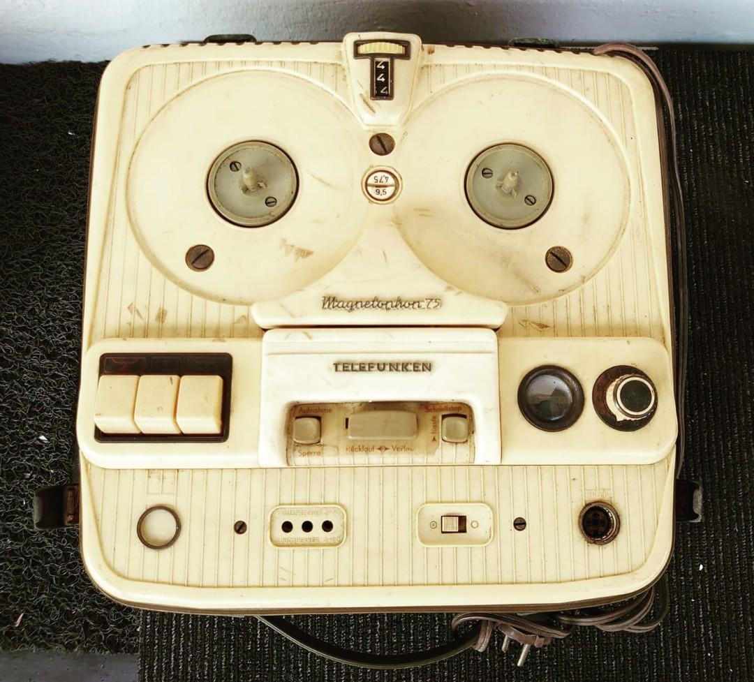 Telefunken Magnetophon 75 Tape Recorder 1950s vintage, Audio, Other ...