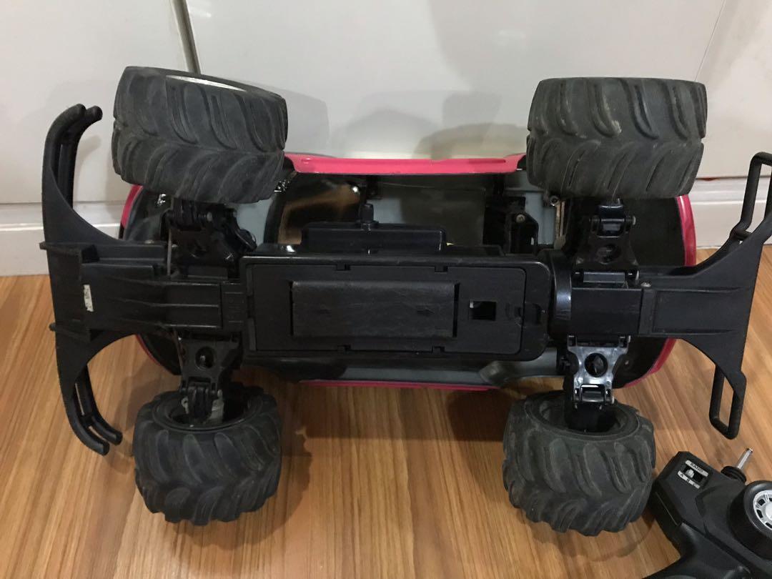 Vintage 4wd remote control rc monster truck suncon 1:10 scale 20 inches ...