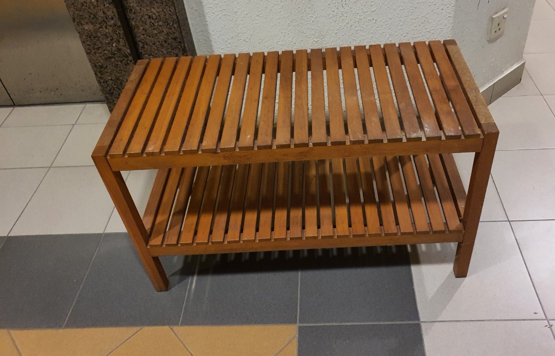 Ikea Molger Wooden Bench, Furniture & Home Living, Furniture, Other ...