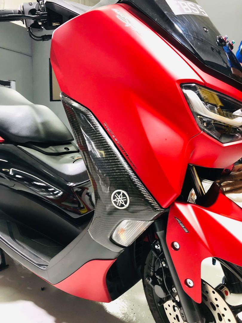 Yamaha Nmax V2 Carbon Side Panels, Motorcycles, Motorcycle Accessories ...